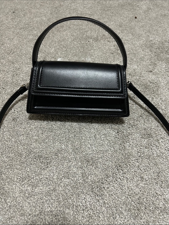Zara | Bags | Zara Black Mini Tophandle Bag | Poshmark